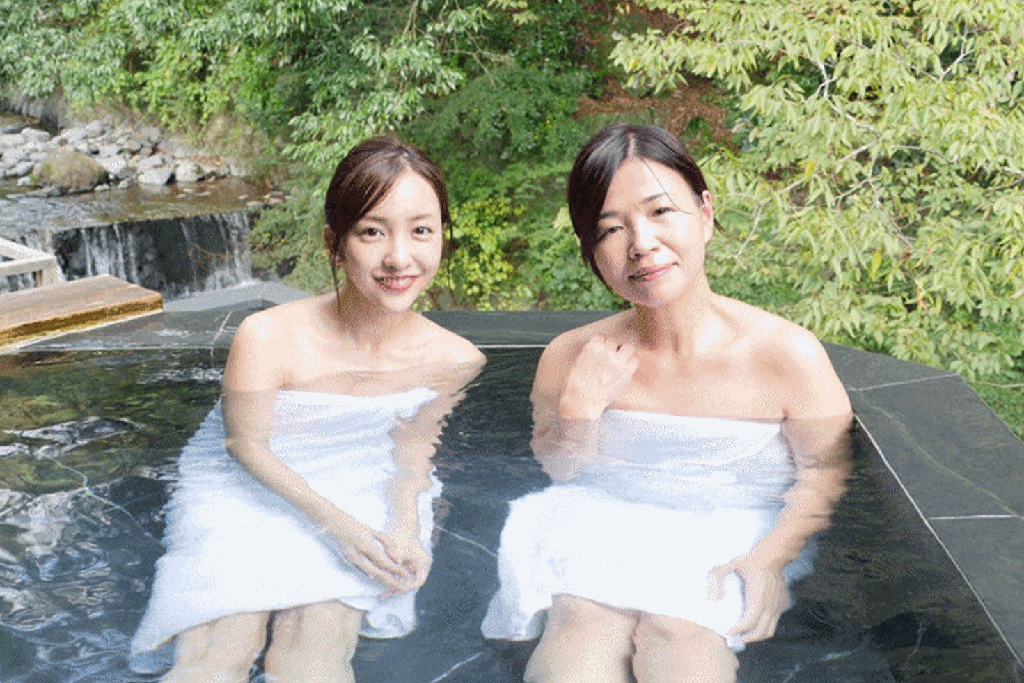 テレ朝post 板野友美、大久保佳代子と入浴！プライベートでも訪れた絶景の露天風呂 